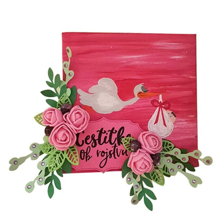 Mala slika štorklja - CraftArt